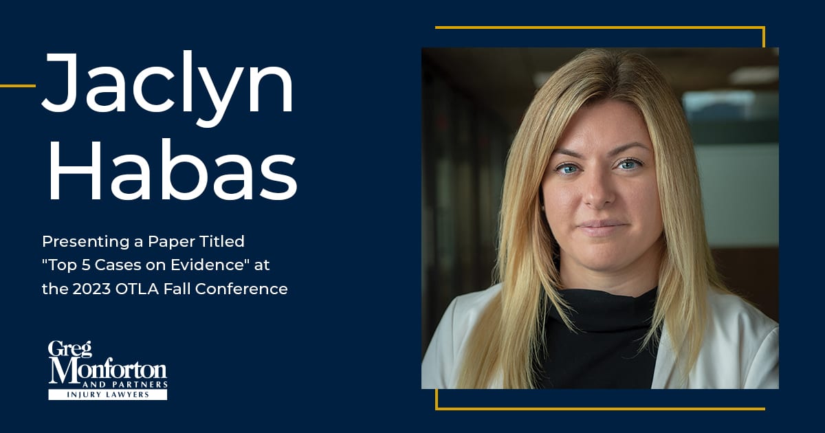 Jaclyn Habas Presenting Paper at 2023 OTLA Fall Conference