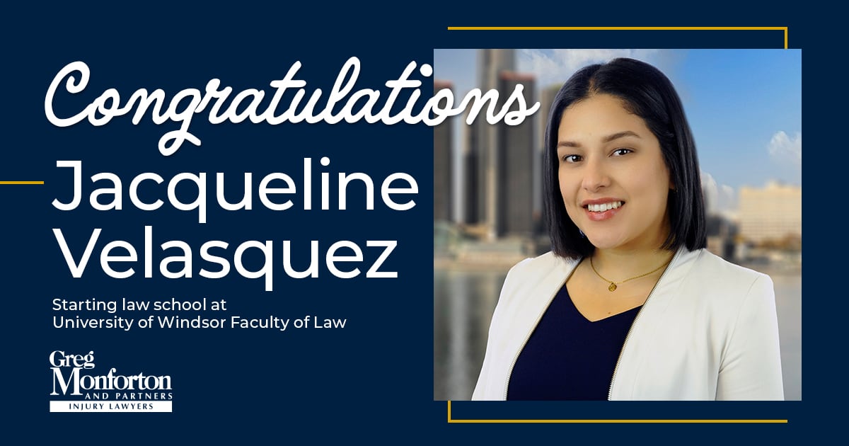 Staff Member Jacqueline Velasquez Accepted to Law School